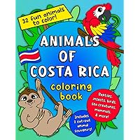 Colors of Costa Rica: Coloring Book: Kloeter, Cynthia: 9781548677909 ...