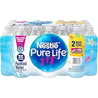 Amazon.com: Nestle Pure Life Purified Bottled Water, 16.9 Fl Oz, Pack ...