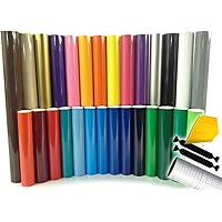 Amazon.com: ORACAL 651 Multi-Color Vinyl Starter Kit 12" x 5ft Roll ...