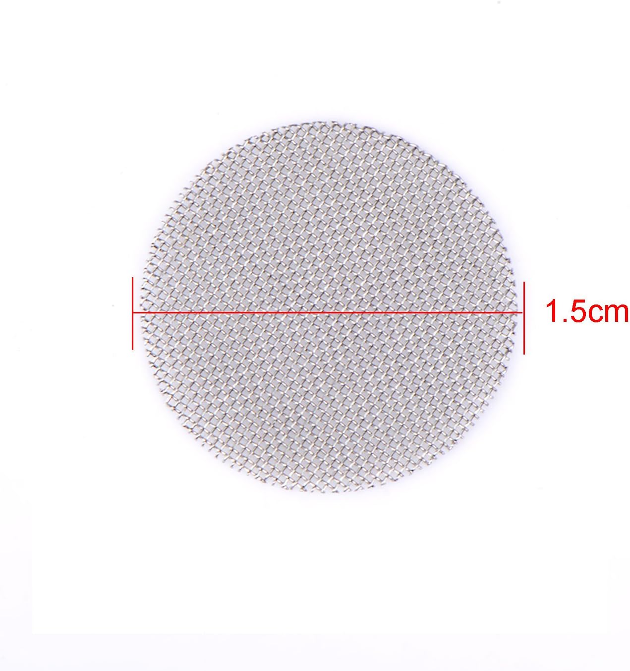 Stainless Steel Smoking Screens Pipe Screen Filters 15 mm with Storage ...