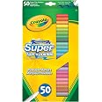 Crayola 50 Super Tips Washable Markers Arts & Crafts, 51 Count (Pack of ...