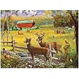 Amazon.com: Crown Point Graphics Hunting Season 500 Piece Jigsaw Puzzle ...