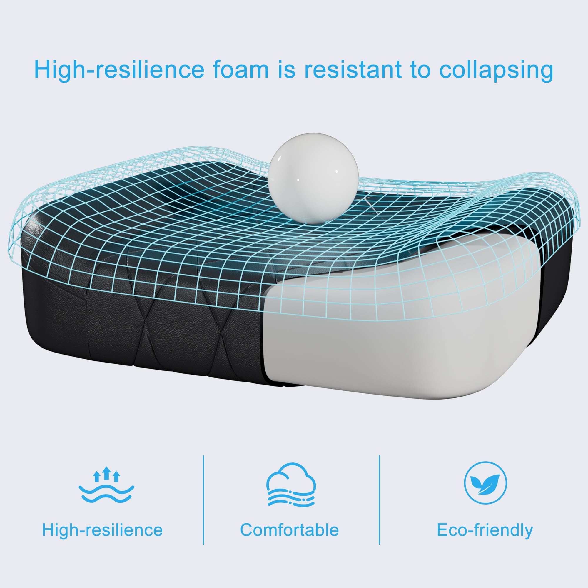 Mua VECELO Swivel Ergonomic High Back Mesh Office Chair with Adjustable ...