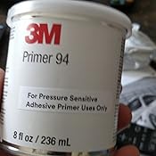 Amazon.com: 3M Tape Primer 94 1/2 Pint 8oz For Vinyl Di-Noc: Automotive