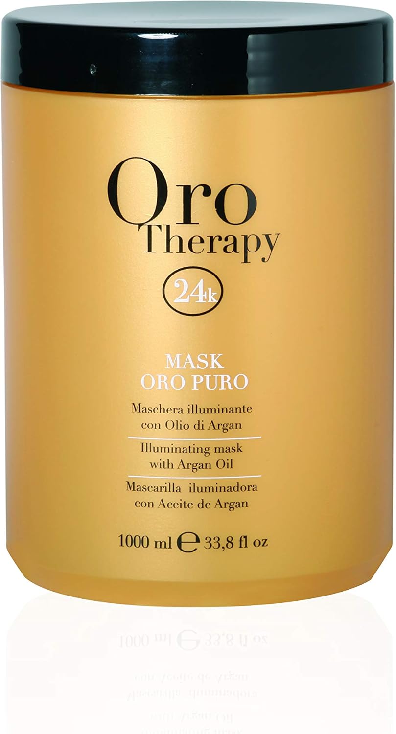 Fanola Oro Therapy Illuminante Mask Oro Puro Maschera Capelli - 1000 Ml ...