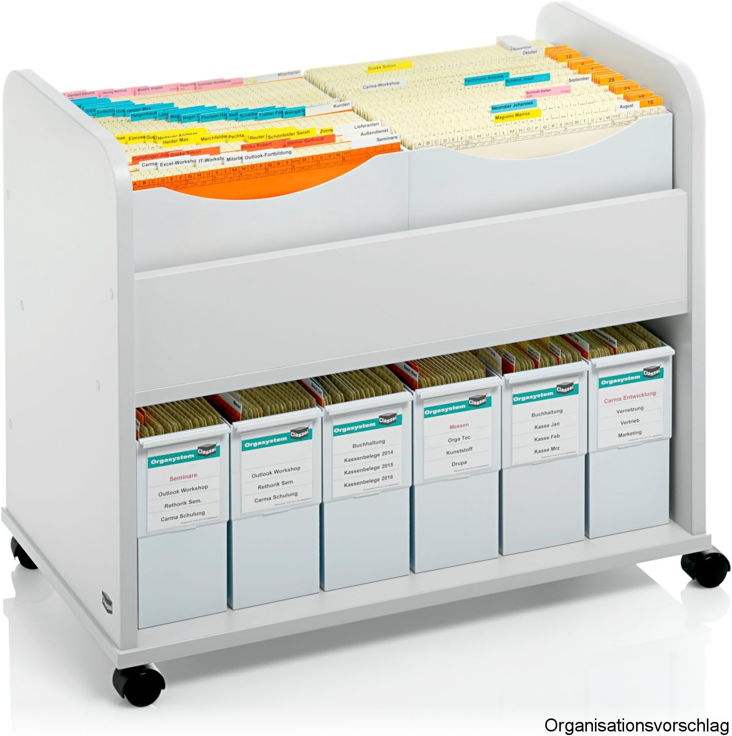 CLASSEI-Mobil. Mit diesem neuen Rollmöbel bringt Mobilität ins Büro. Es ...