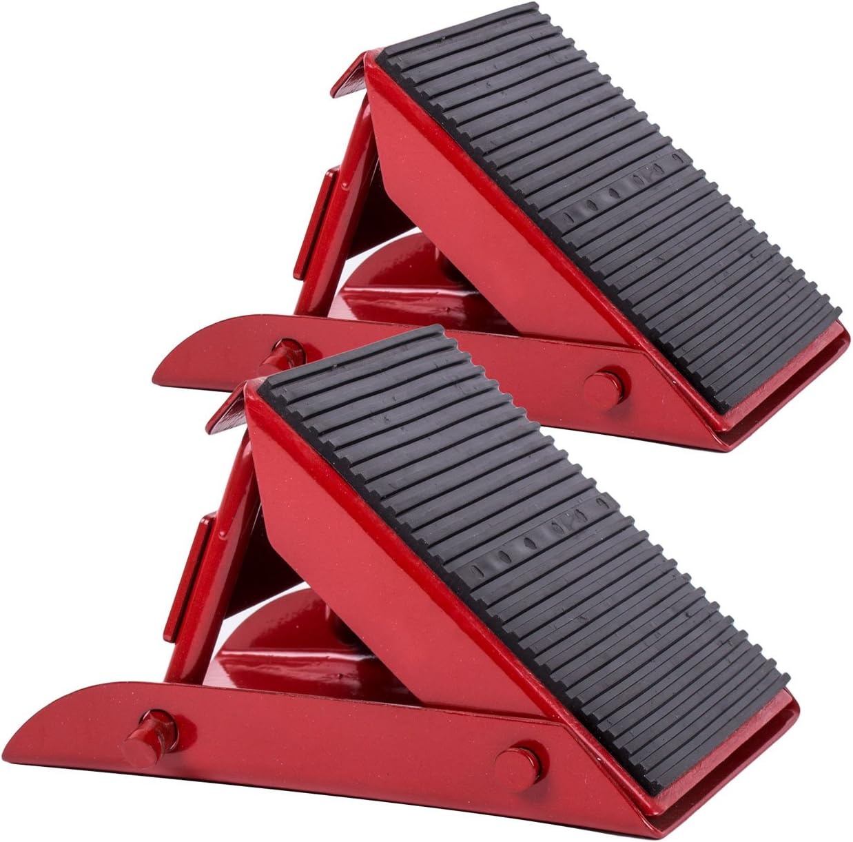 ProPlus Set of 2 Mini Wheel Chock Foldable 1000 kg Red – BigaMart