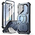 Amazon.com: i-Blason for Samsung Galaxy S25 Plus Case with Camera Cover Stand [MagSafe ...