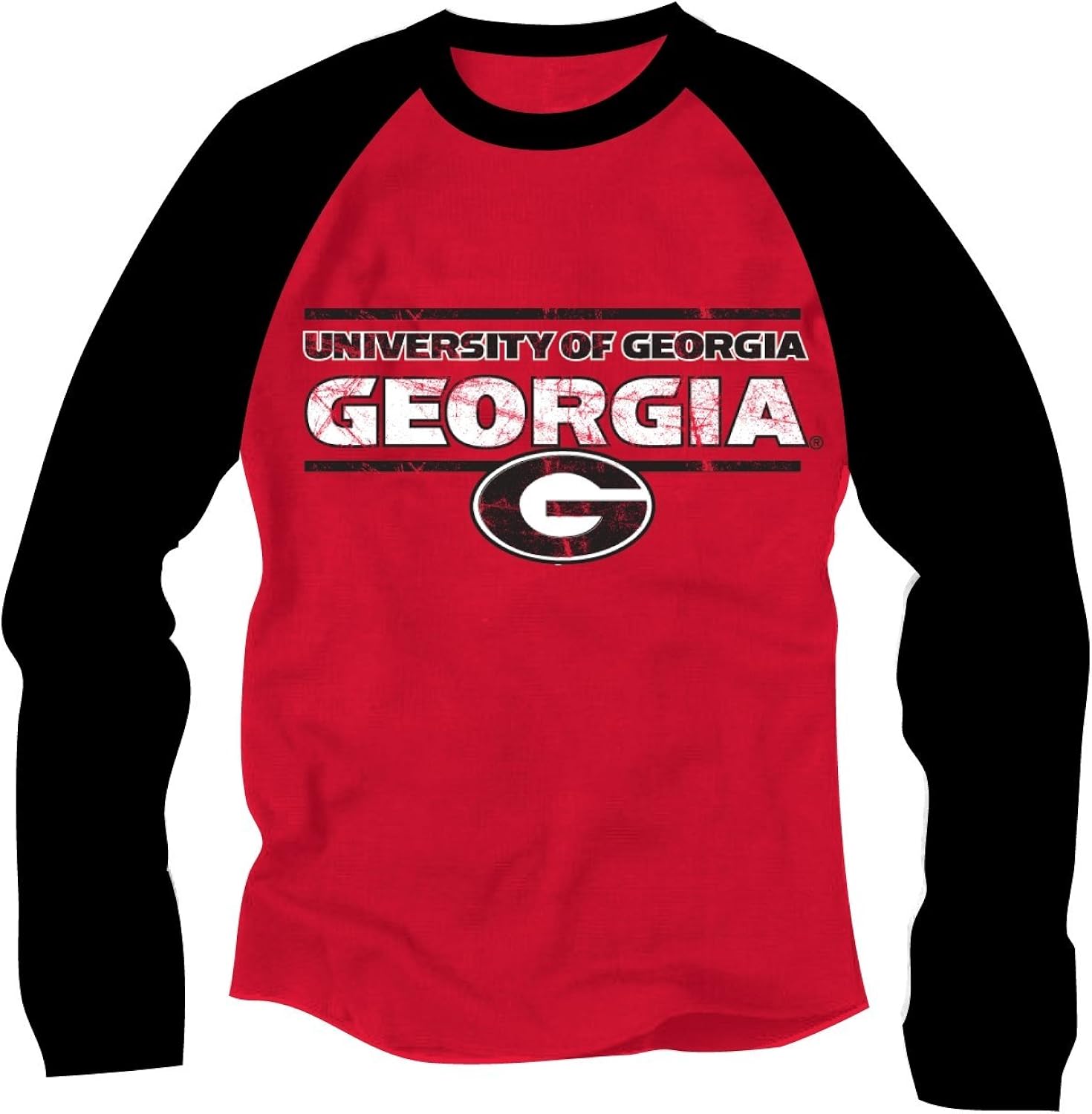 NCAA Georgia Bulldogs Long Sleeve Raglan Tee, 18/20: Amazon.co.uk: Clothing