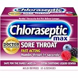 Amazon.com: Chloraseptic Max Strength Sore Throat Spray, Wild Berries ...