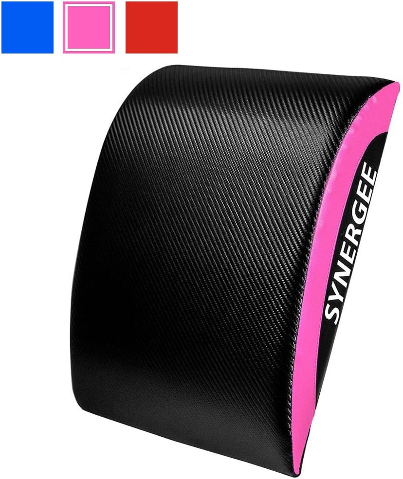 Synergee Power Pink Core Mat Ab Mat Abdominal Mat Sit-Up Pad ...