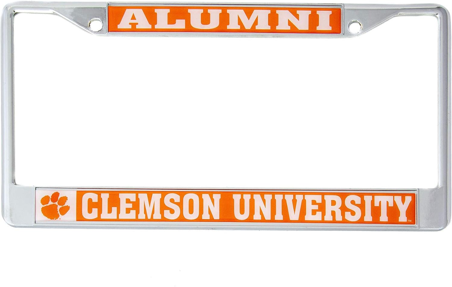 Amazon.com: Clemson University Tigers Metal License Plate Frame for ...