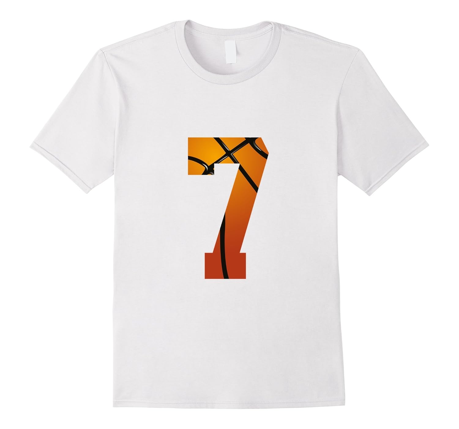 Basketball Number 7 T Shirt Birthday Shirt Basketball Shirt-PL – Polozatee