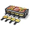 OTWEN Electric Raclette Grill,Indoor Smokeless Korean Table Grill,1700W ...