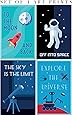 Amazon.com: Pillow and Toast Space Wall Art for Kids Bedroom, Guys ...