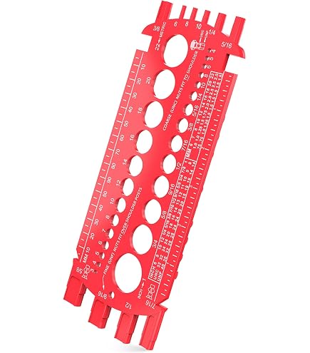 Thread Gauge Boilermaker Tools Allen Wrench Size Heavy Hex Nut, Bolt ...