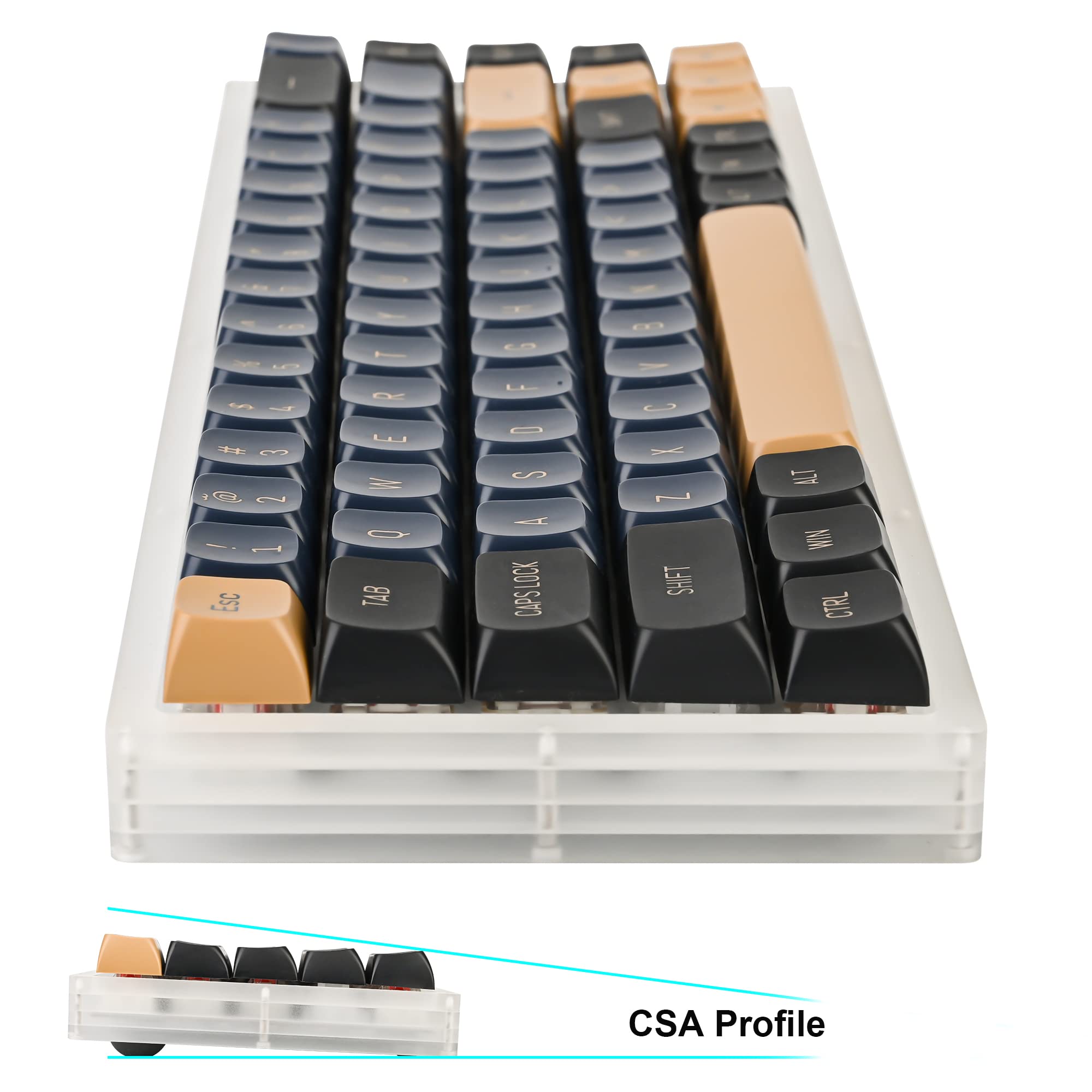 Mua Fogruaden PBT Blue Samurai Keycaps, 163 Keycap Set Double Shot ...
