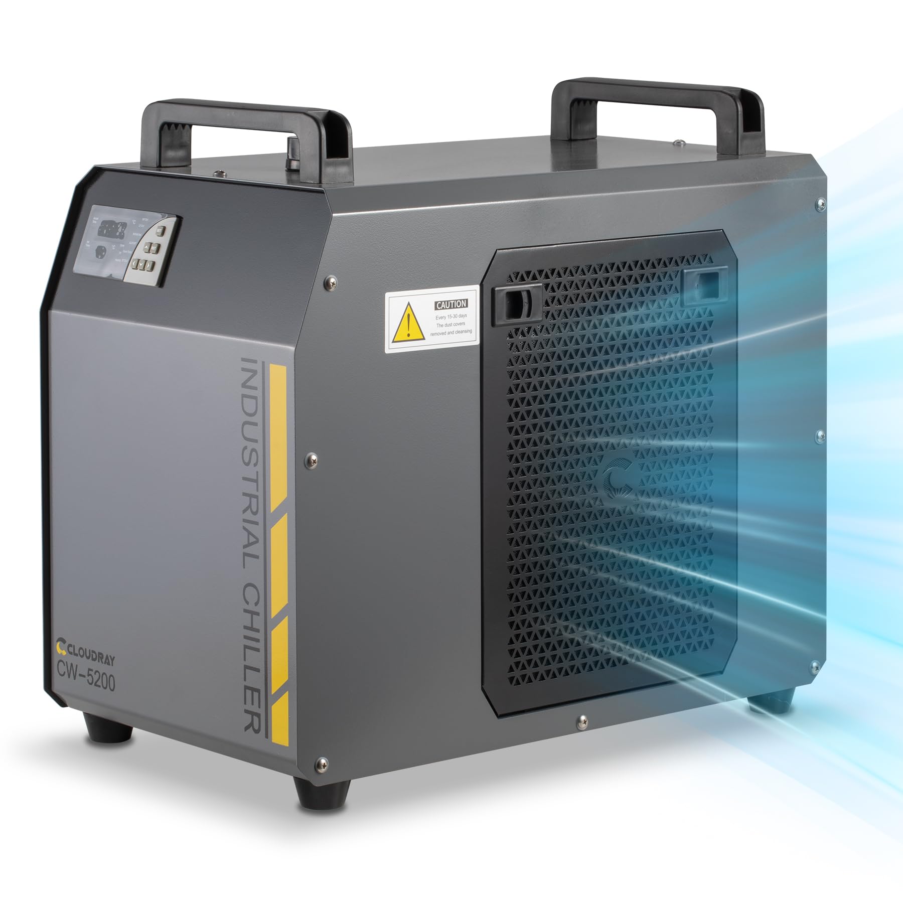 Cloudray 6L Industrial CO2 Laser Water Chiller 0.61HP CW5200 Precise ...