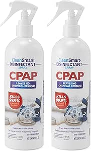 Amazon.com: CleanSmart CPAP Disinfectant Spray, 16 oz (Pack of 2 ...
