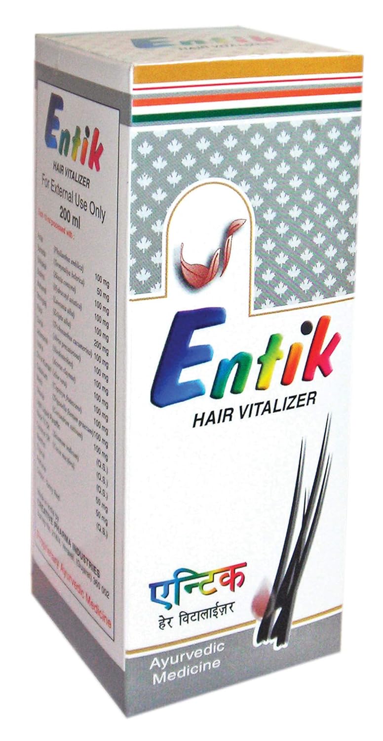 Buy Remember India Entik Hair and Scalp Vitalizer Oil (200 ml) Online ...