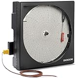 Dickson Temperature Chart Recorder with Digital Display, 7-Day or 24 ...