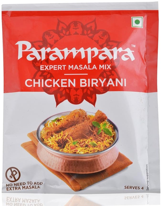Parampara Expert Masala Mix Chicken Biryani, 20g Pouch: Amazon.in