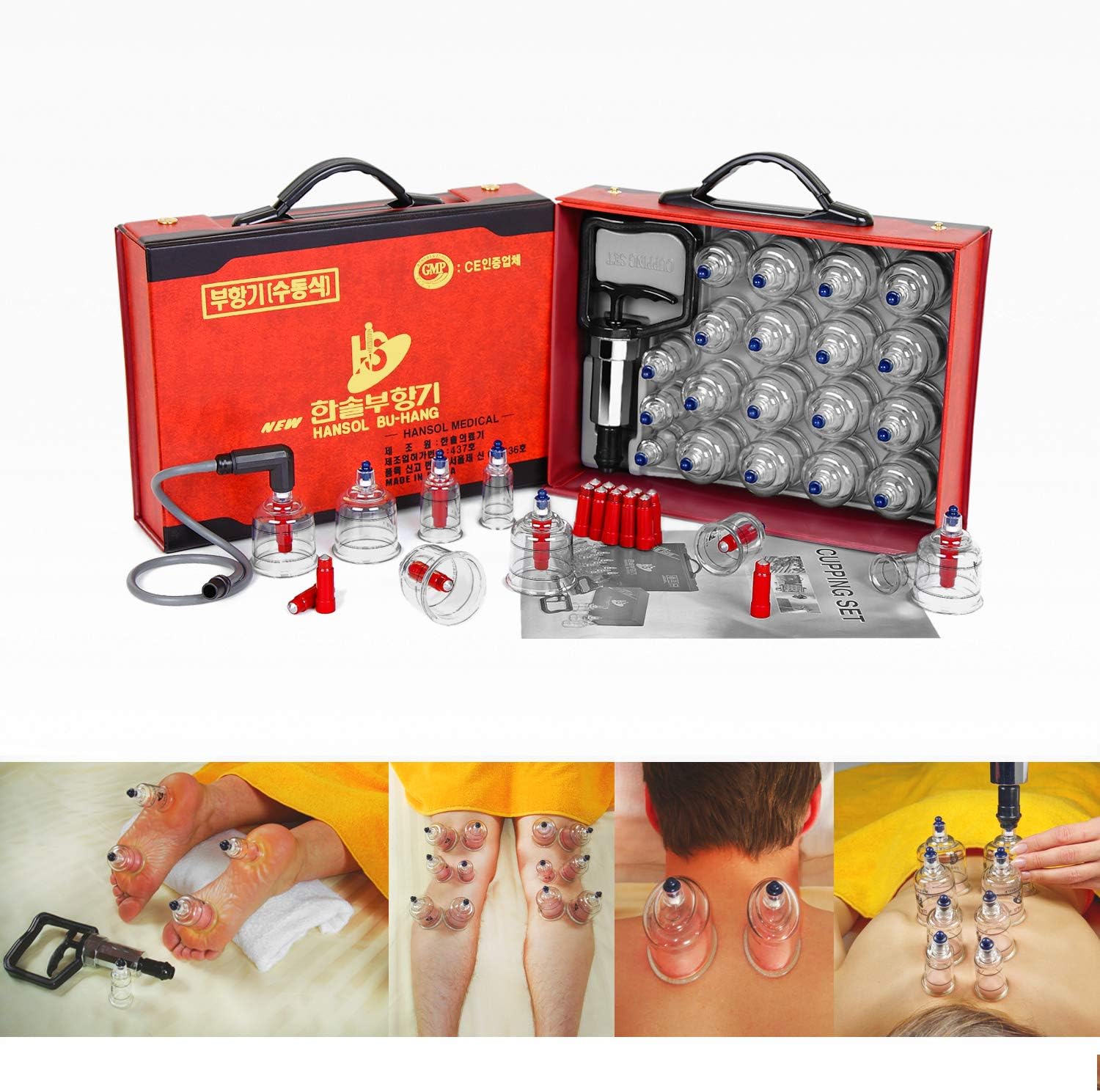 19 PCS Premium Cupping Set – HANSOL MEDICAL – BigaMart
