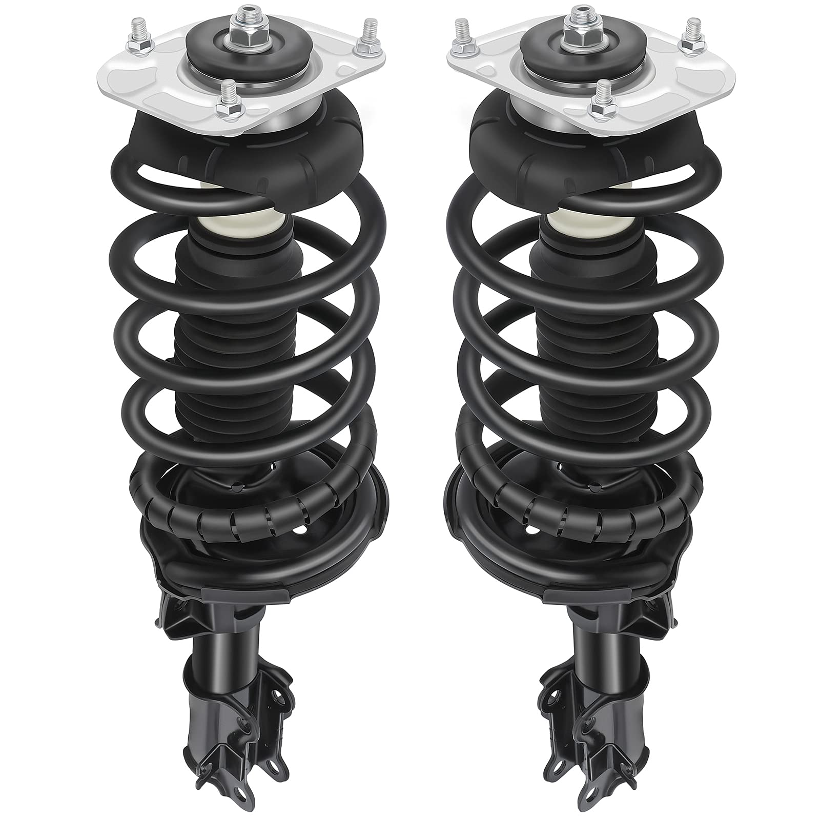 ECCPP Complete Struts Spring Assembly Front Struts Shock Absorber Fit ...