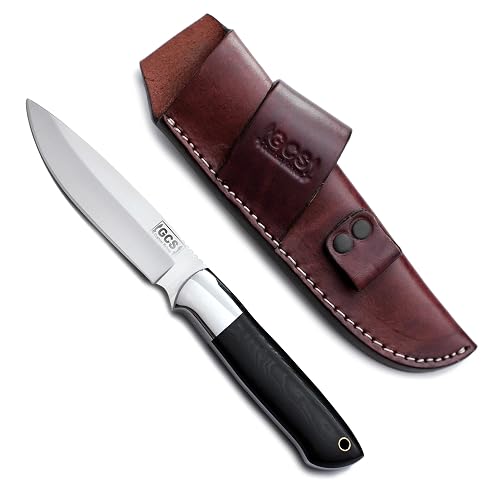 GCS Custom Handmade BLACK MICARTA Handle D2 Tool Steel Tactical ...