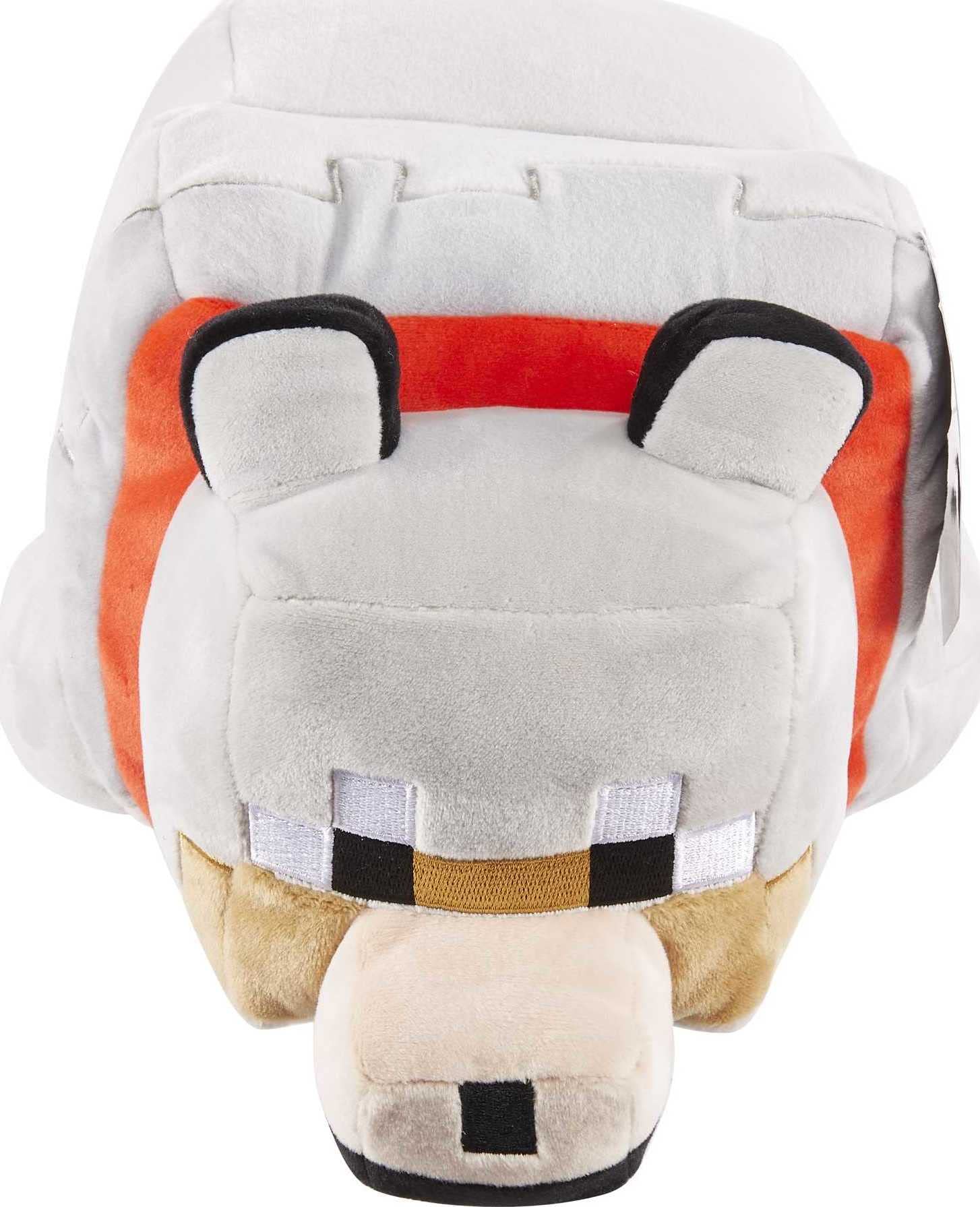 Mua Mattel Minecraft Plush Wolf 12-inch Stuffed Animal Figure, Floppy ...