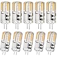DiCUNO G4 3W Bi-pin LED Bulb, 30W T3 Halogen Bulb Equivalent, AC/DC 12V, Warm White 3000K, 250lm ...