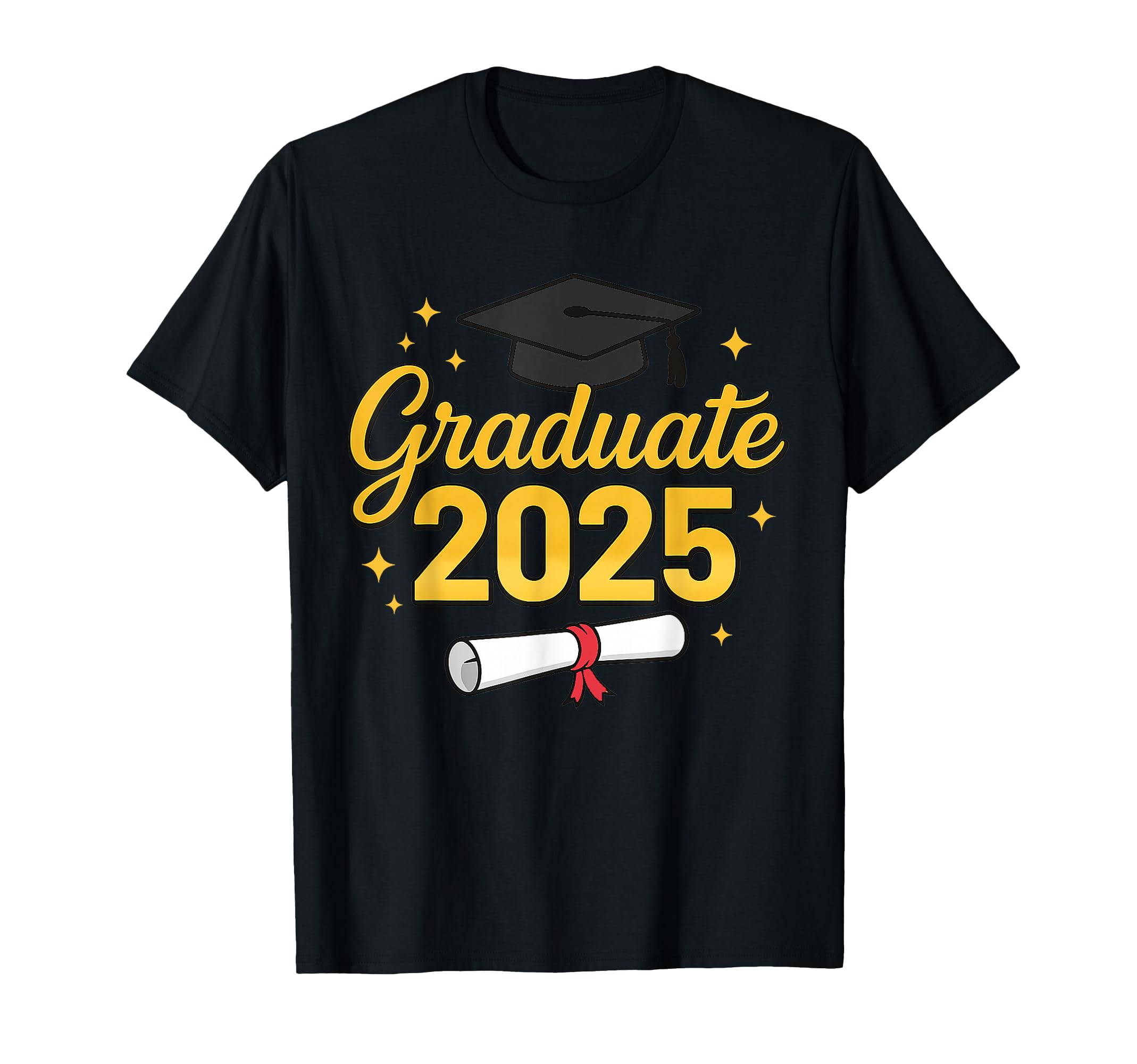 Graduate 2025 for Class of 2025 graduation Matching Group T-Shirt XS ...