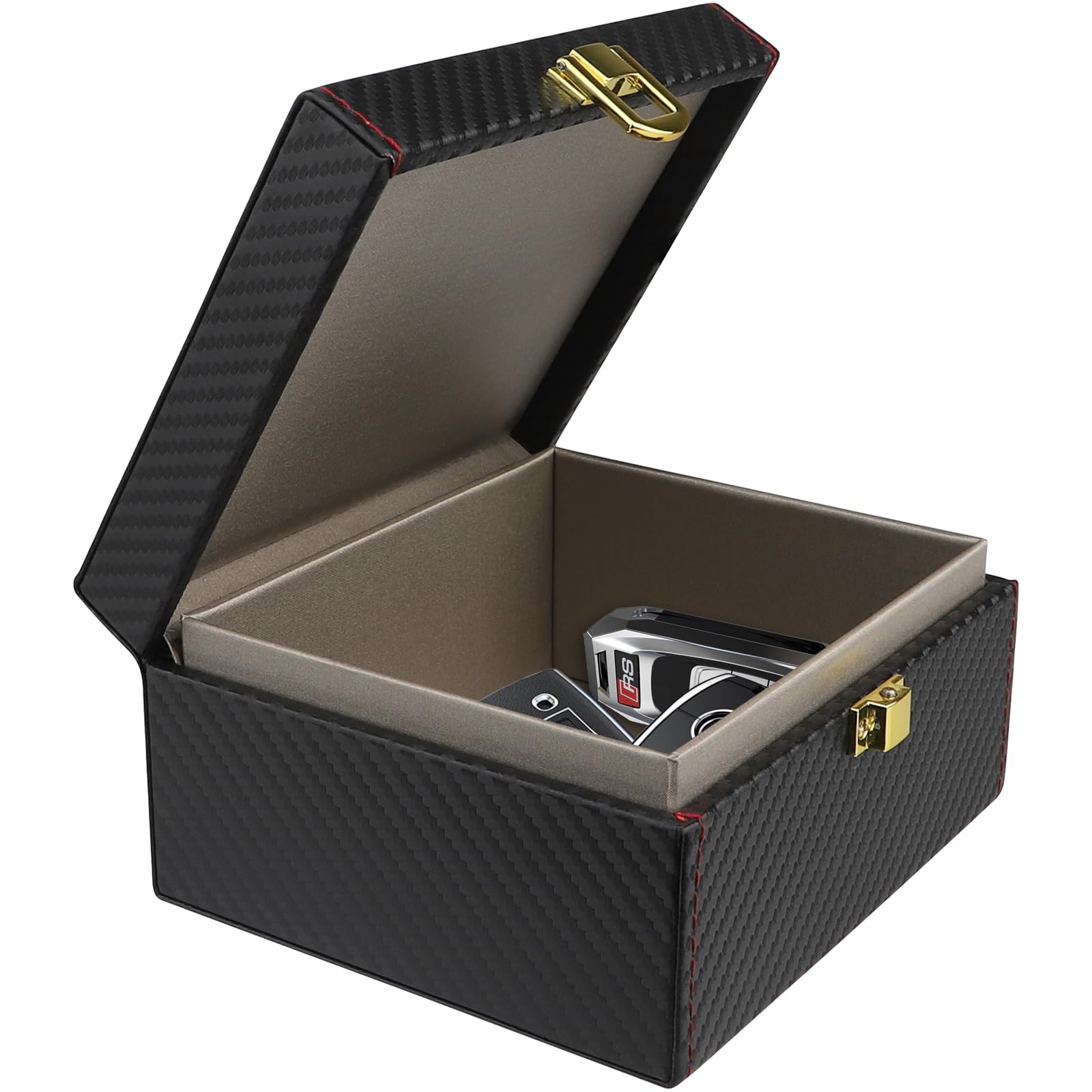 Diyife Faraday Box, [Carbon Fiber Texture] RFID Box for Car Keys, Key ...