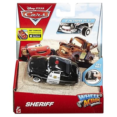 Buy Disney Pixar Cars Wheel Action Drivers Sheriff Vehicle Online at ...
