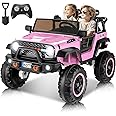 Amazon.com: Hikole 24 Volt Ride On Car with Remote Control, 2WD/4WD Switchable 2 Seater XL ...