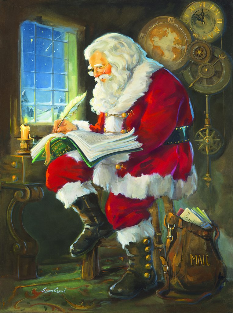 You'll Love These Santa Claus Jigsaw Puzzles ~ Here Comes Santa Claus
