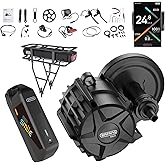 Amazon.com : BAFANG Mid Drive Kit BBS02B/BBS-HD 500W 750W 1000W Mid Motor CAN Bus Electric Bike ...