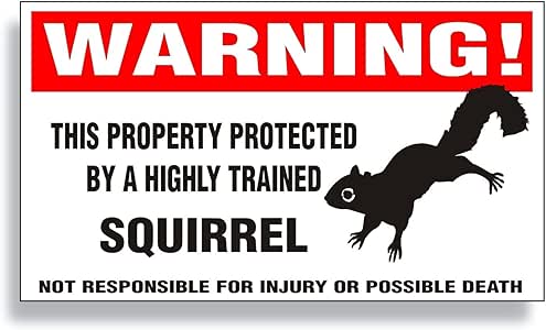 Amazon.com: Warning Decal, Property Protected By A Highly Trained ...