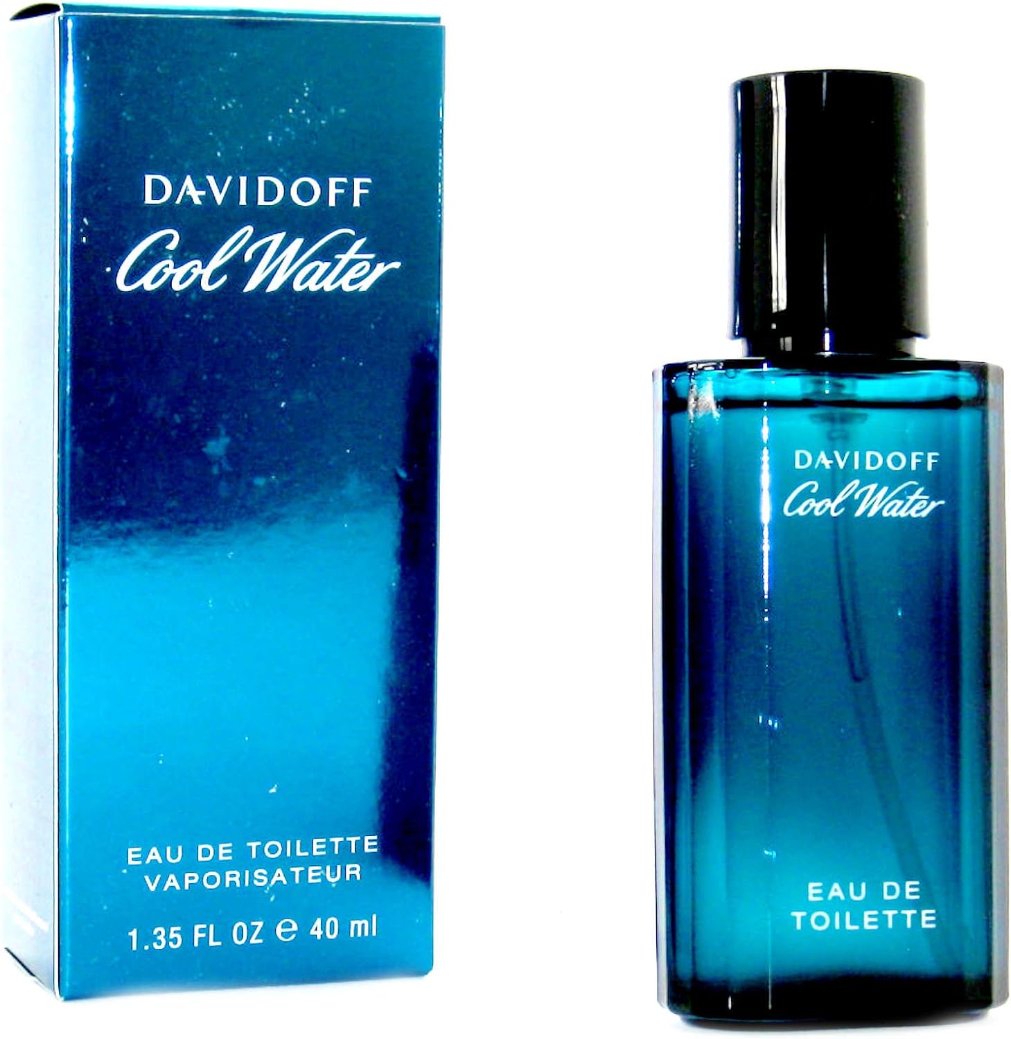 Size 0 Davidoff Cool Water Blue Eau De Toilette Edt 40ml: Amazon.co.uk ...