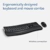 Microsoft Wireless Comfort Desktop 5050 - Black. Wireless, Ergonomic ...