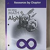 Big Ideas Math Algebra 1: Resources by Chapter: HOUGHTON MIFFLIN ...