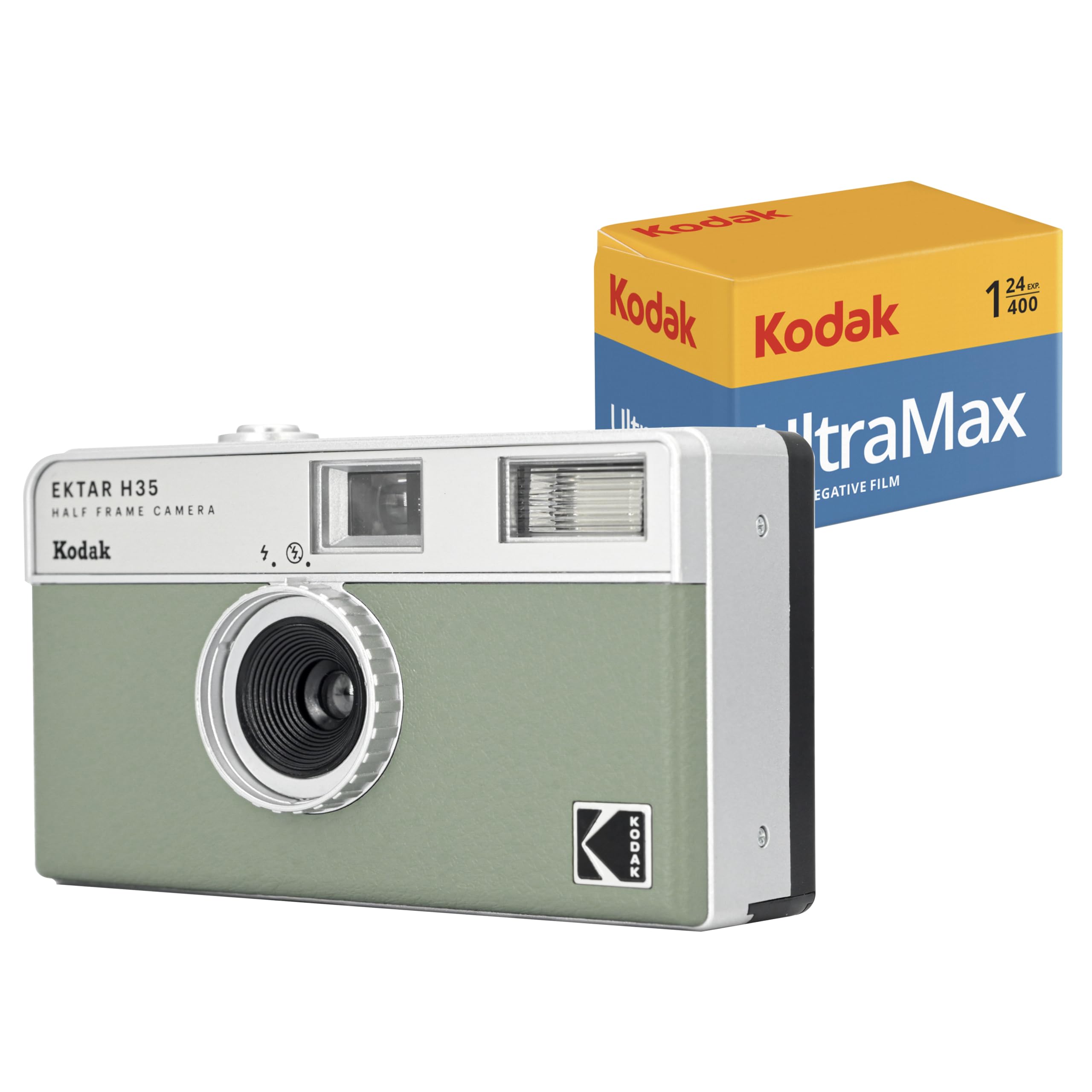 Mua KODAK EKTAR H35 Half Frame Film Camera (Sage, Bundle with 24exp Film) trên Amazon Mỹ chính ...