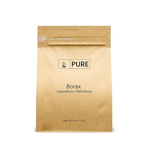 PURE ORIGINAL INGREDIENTS Borax (4 oz) Sodium Borate, Multipurpose ...