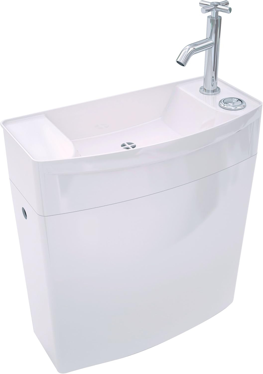 Wirquin 50720090 Iseo Cistern with Low Hand Basin – BigaMart