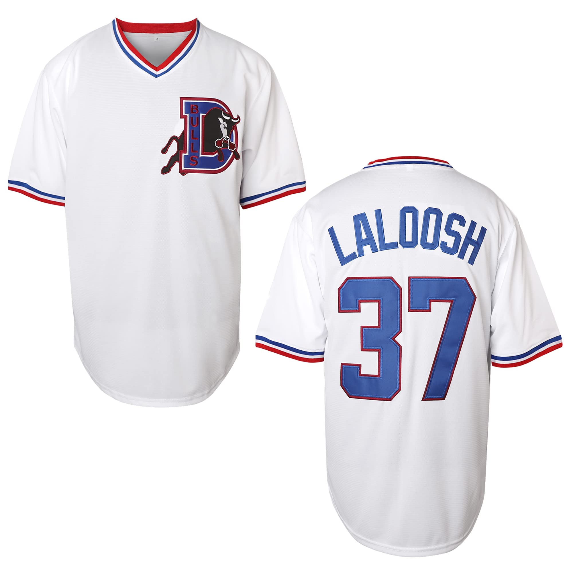 Bull Durham Baseball Jerseys,Crash Davis 8 Ebby Calvin 'Nuke' LaLoosh ...