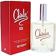 Amazon.com : Revlon Charlie Eau De Toilette Spray for Women, Red, 3.4 ...