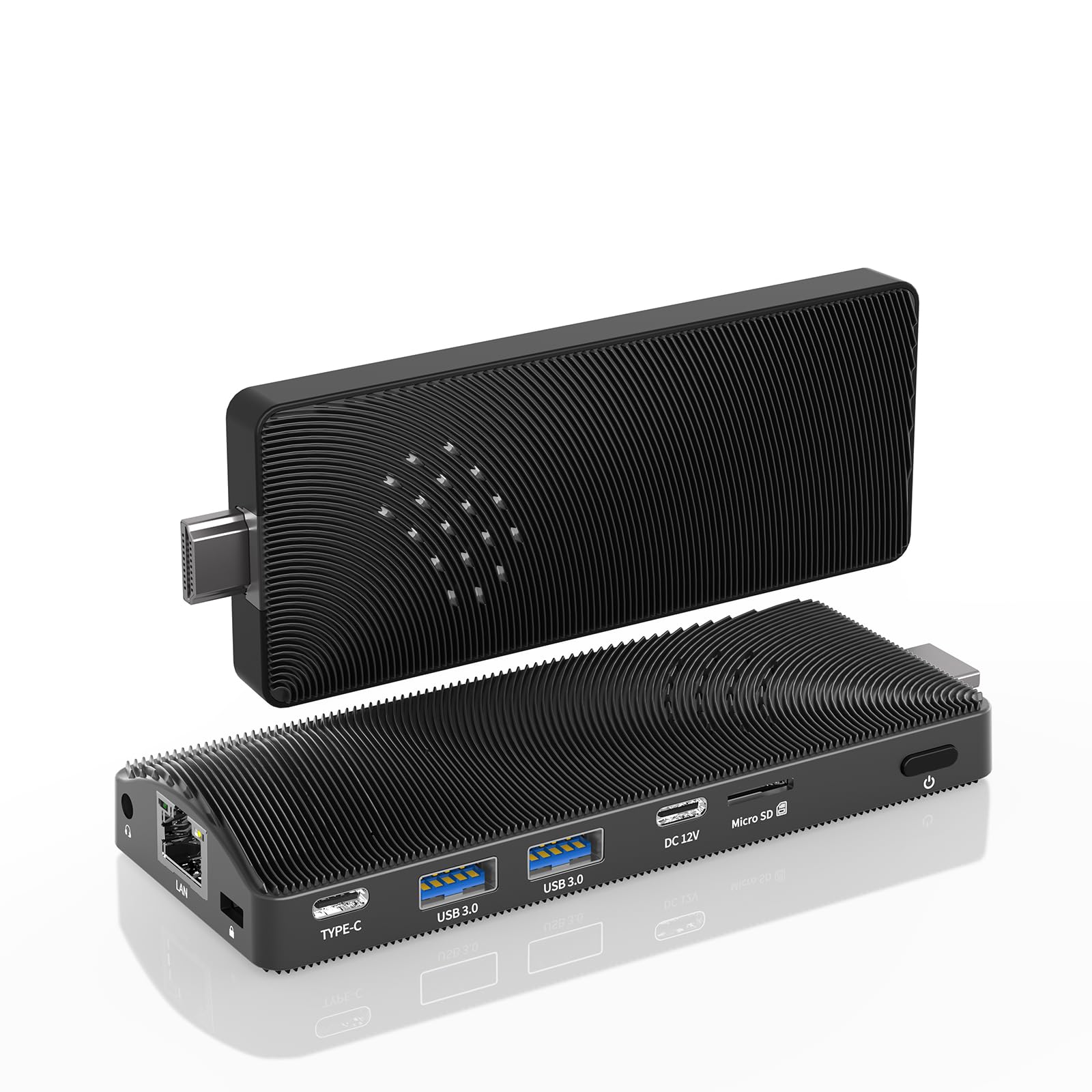 OuuOee Mini PC Stick Fanless, Celeron J4125, 8GB RAM 128GB Storage ...