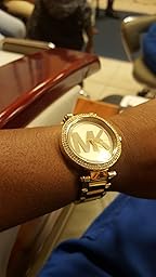 Amazon.com: Michael Kors Women's Parker Gold-Tone Watch MK5784: Michael ...