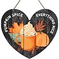 Amazon.com: Fall Wall Door Sign Decor, Fall Pumpkin Decoration for Home ...