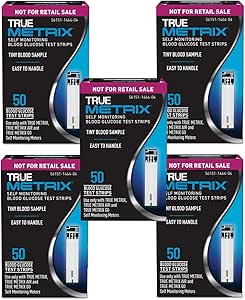 Amazon.com: 5 x 50ct TRUE METRIX® NFRS Test Strips (250 Test Strips ...